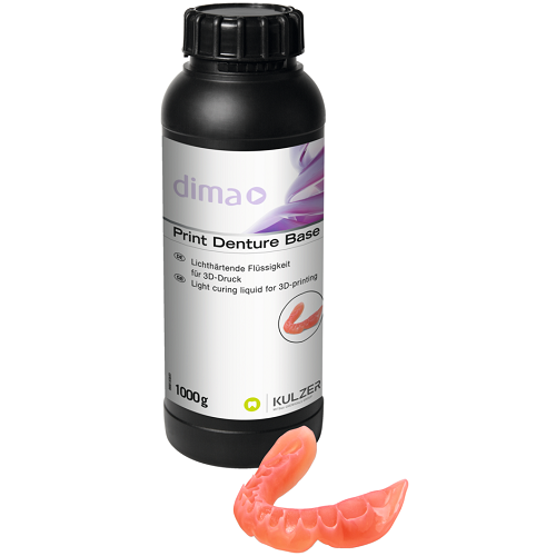 KULZER DIMA PRINT DENTURE L REDDISH PINK - Printer Vloeistof - Van de H